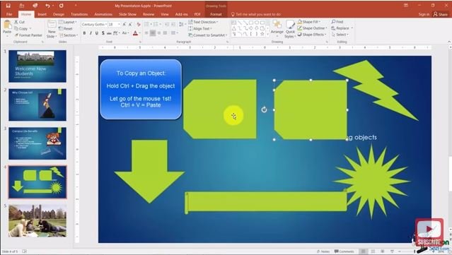 Free Tutorials | Microsoft PowerPoint | CAD Training Centre - Knowledge ...