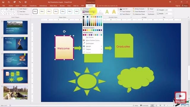 Free Tutorials | Microsoft PowerPoint | CAD Training Centre - Knowledge ...