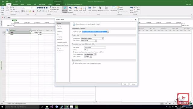 LEARN Microsoft Project ONLINE TUTORIAL FREE | CAD Training Centre ...