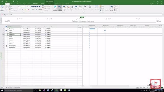 FREE ONLINE TUTORIALS | Microsoft Project - CAD Training Centre ...