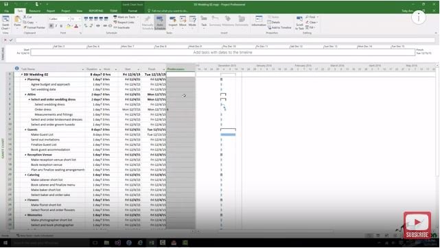 FREE ONLINE TUTORIALS | Microsoft Project - CAD Training Centre ...