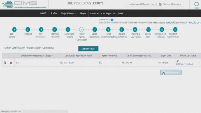 CIDB License Renewal Process - CAD Training Centre - Knowledge Tree
