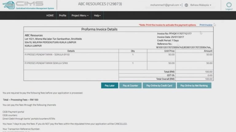 CIDB License Renewal Process - CAD Training Centre - Knowledge Tree