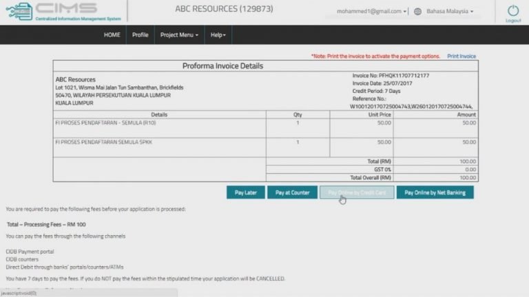 CIDB License Renewal Process - CAD Training Centre - Knowledge Tree
