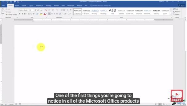 FREE ONLINE TUTORIALS | Microsoft Word - CAD Training Centre ...