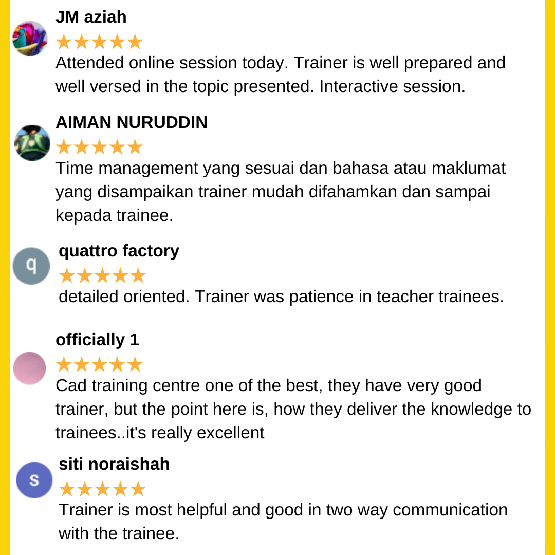 List of Courses | Short Course | CCD CIDB points | HRDF claimable | CAD ...